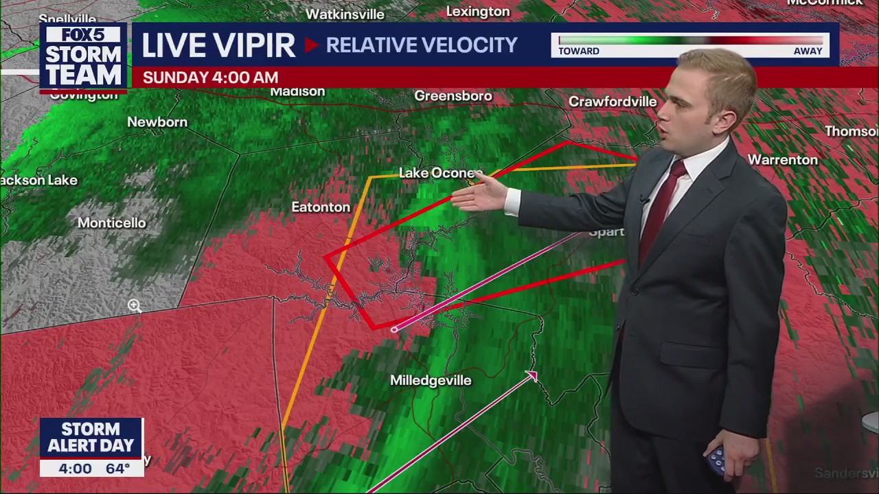 Metro Atlanta Severe Weather Outlook 4 a.m. | FOX 5 Atlanta