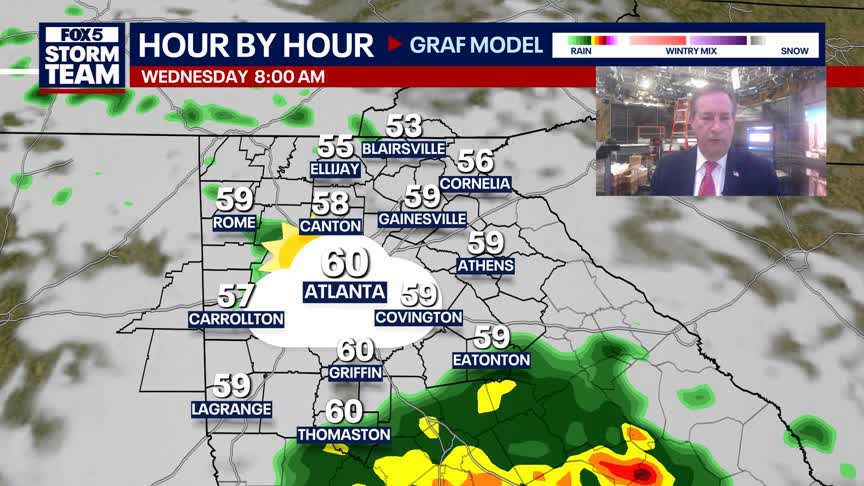 Tuesday Night Weather Update | FOX 5 Atlanta