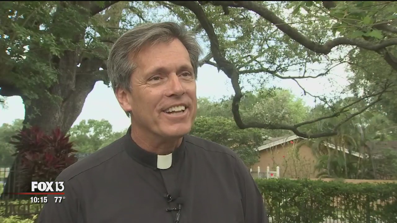 Father Swengros: Return the statue; no questions asked | FOX 13 Tampa Bay