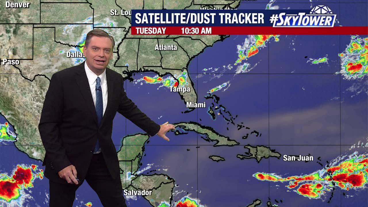 Invest 94 forms near Bermuda | FOX 13 Tampa Bay