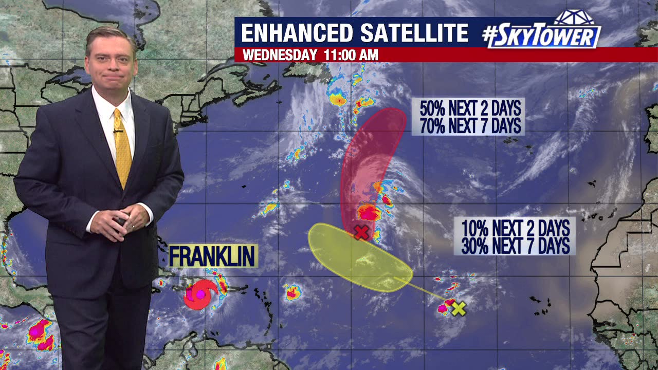 Tropical Storm Franklin may become a hurricane | FOX 13 Tampa Bay