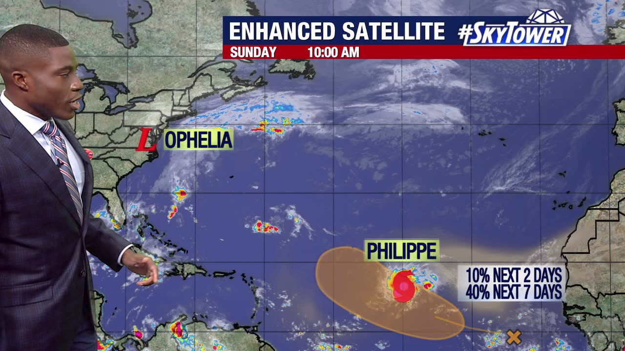Tropical Storm Philippe forms in the Atlantic | FOX 13 Tampa Bay