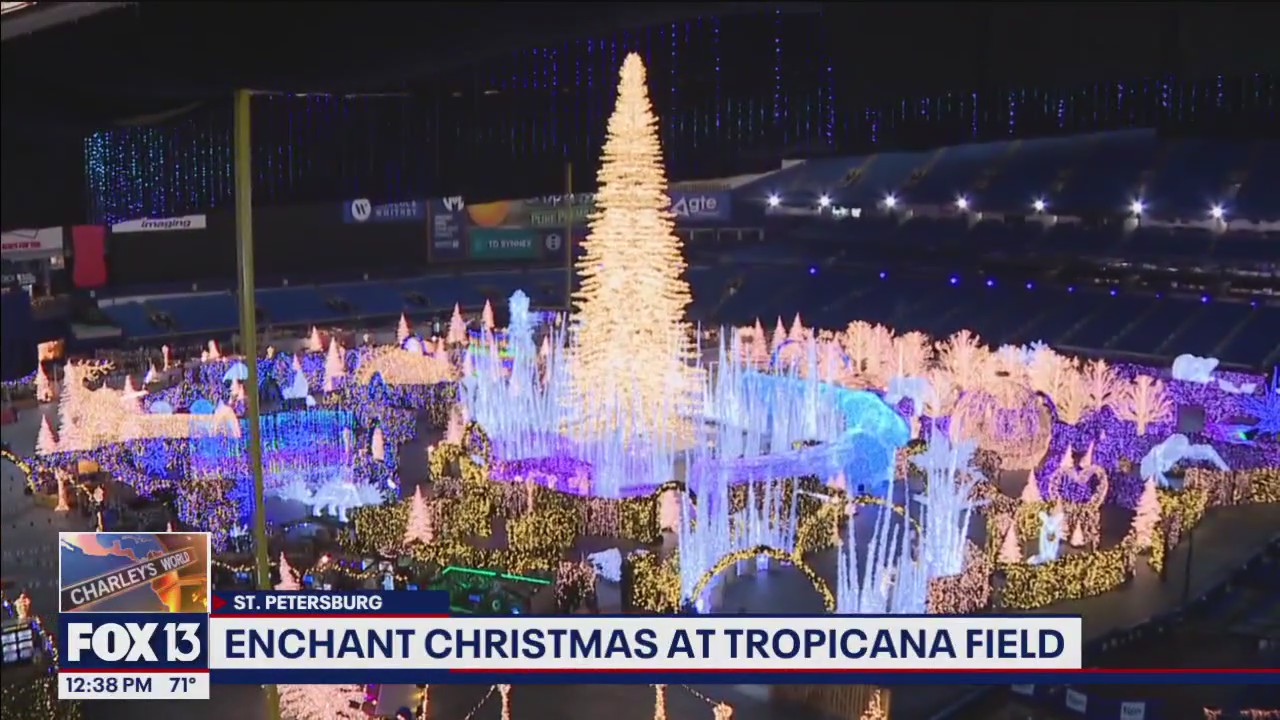 Enchant Christmas at Tropicana Field | FOX 13 Tampa Bay