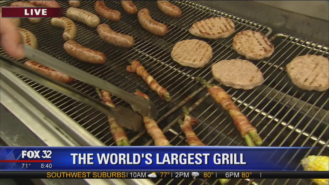 World's Largest Grill taking residence in Chicago for Memorial Day ...