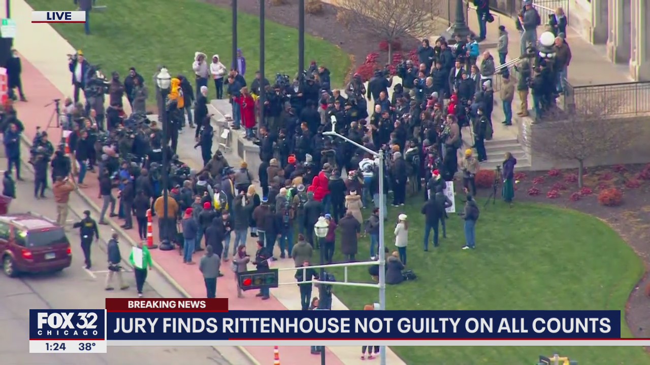 Kyle Rittenhouse found not guilty on all counts: Team coverage | FOX 32 ...