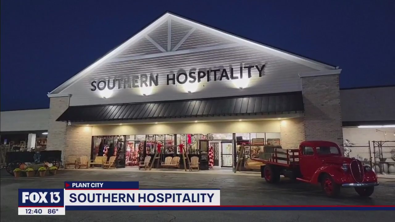 Southern Hospitality hosts holiday kick off this weekend | FOX 13 Tampa Bay