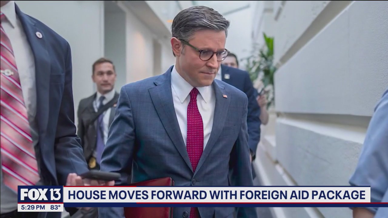 House moves forward with foreign aid package | FOX 13 Tampa Bay