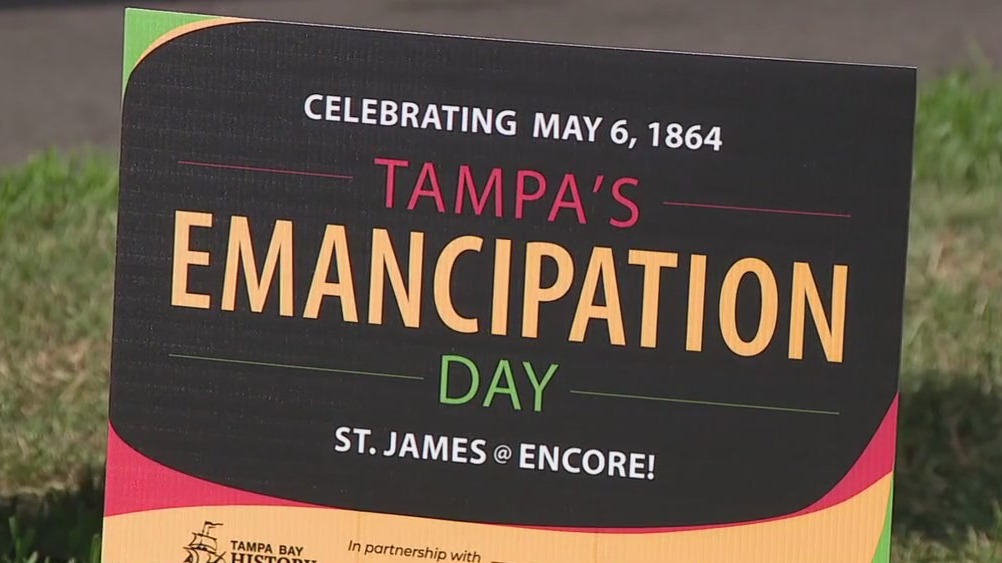 Marking Emancipation Day in Tampa | FOX 13 Tampa Bay