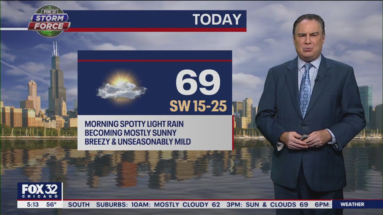 Chicago weather: Monday morning forecast | FOX 32 Chicago