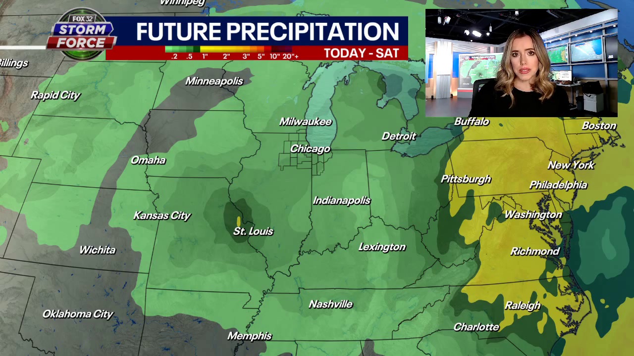Rain moves out for now, but more wet weather returns soon | FOX 32 Chicago
