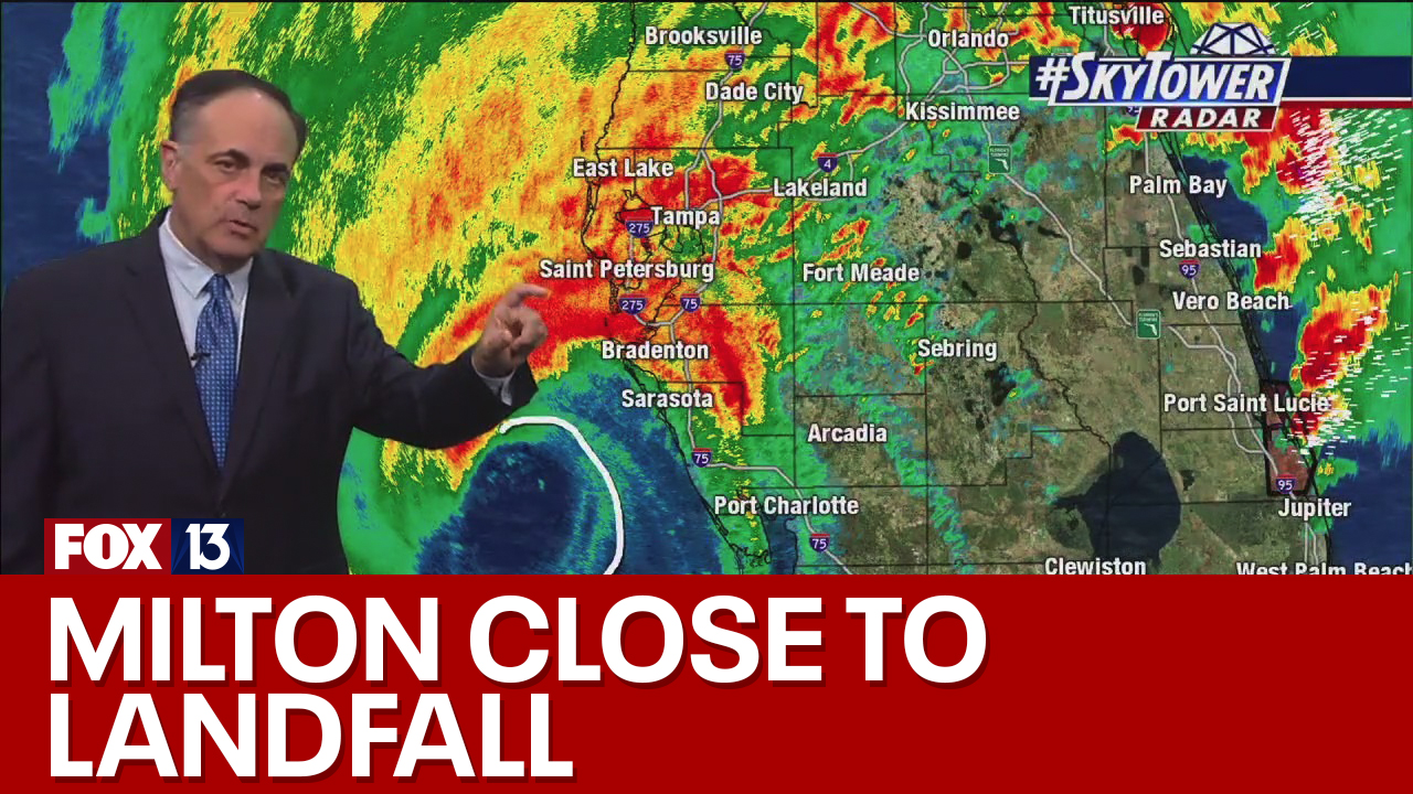 Hurricane Milton getting closer to landfall | FOX 13 Tampa Bay