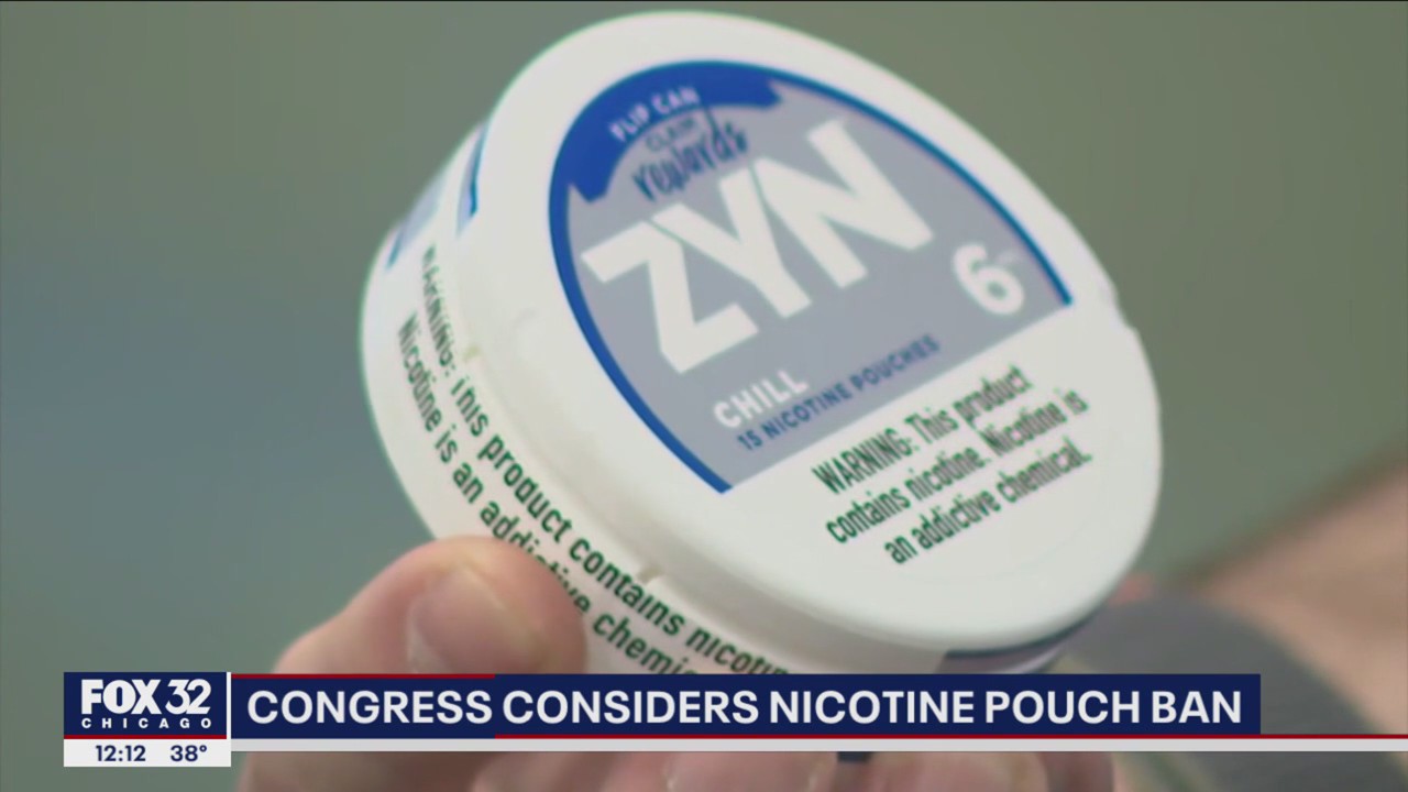 ZYN nicotine pouch ban being mulled over by Congress | FOX 32 Chicago