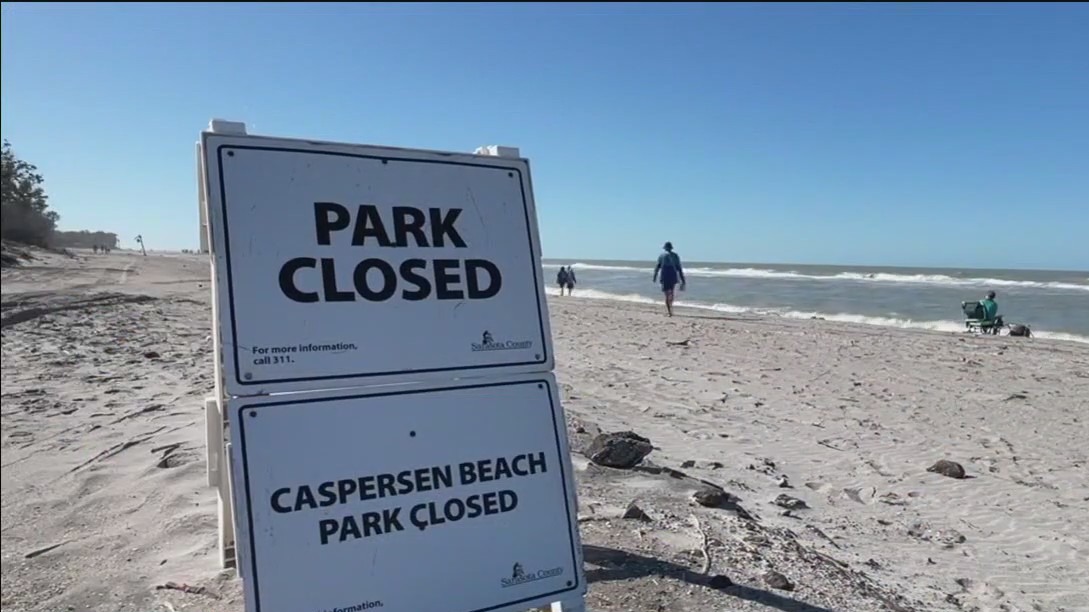 Long road to recovery for Caspersen Beach | FOX 13 Tampa Bay