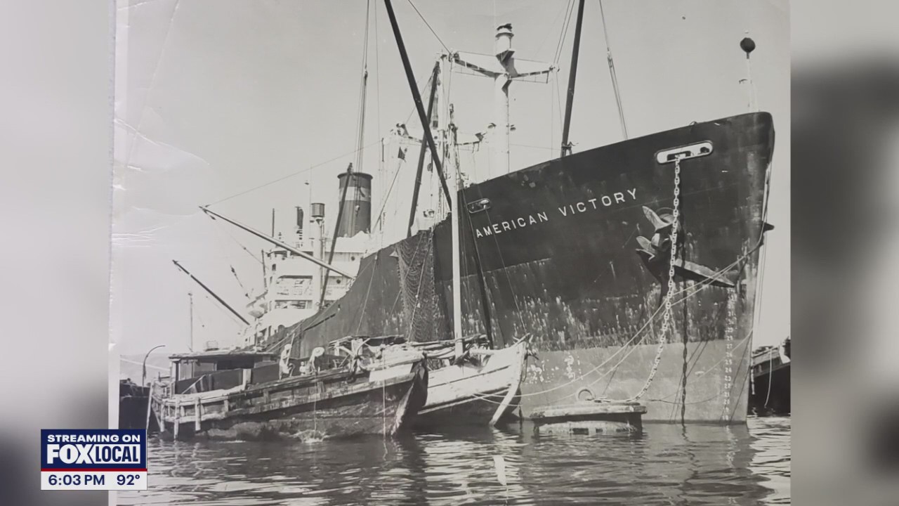 Historic milestone for the SS American Victory | FOX 13 Tampa Bay