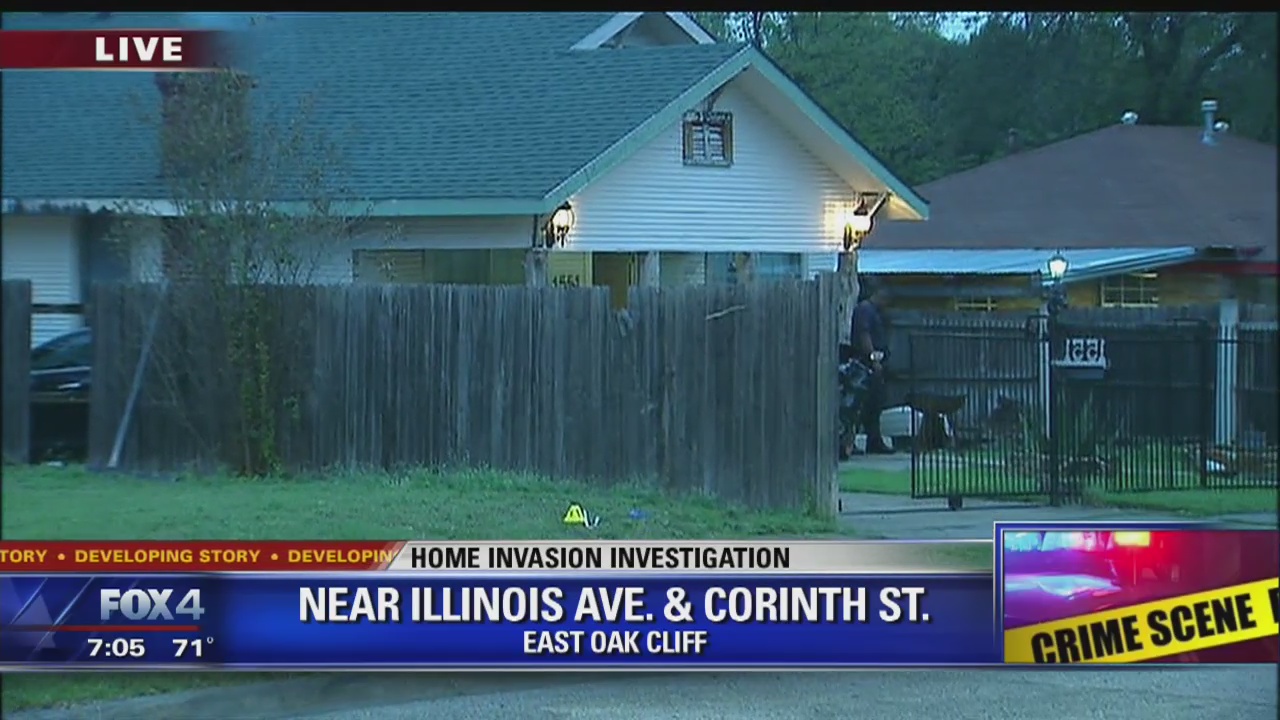 Man shot in East Oak Cliff home invasion | FOX 4 Dallas-Fort Worth