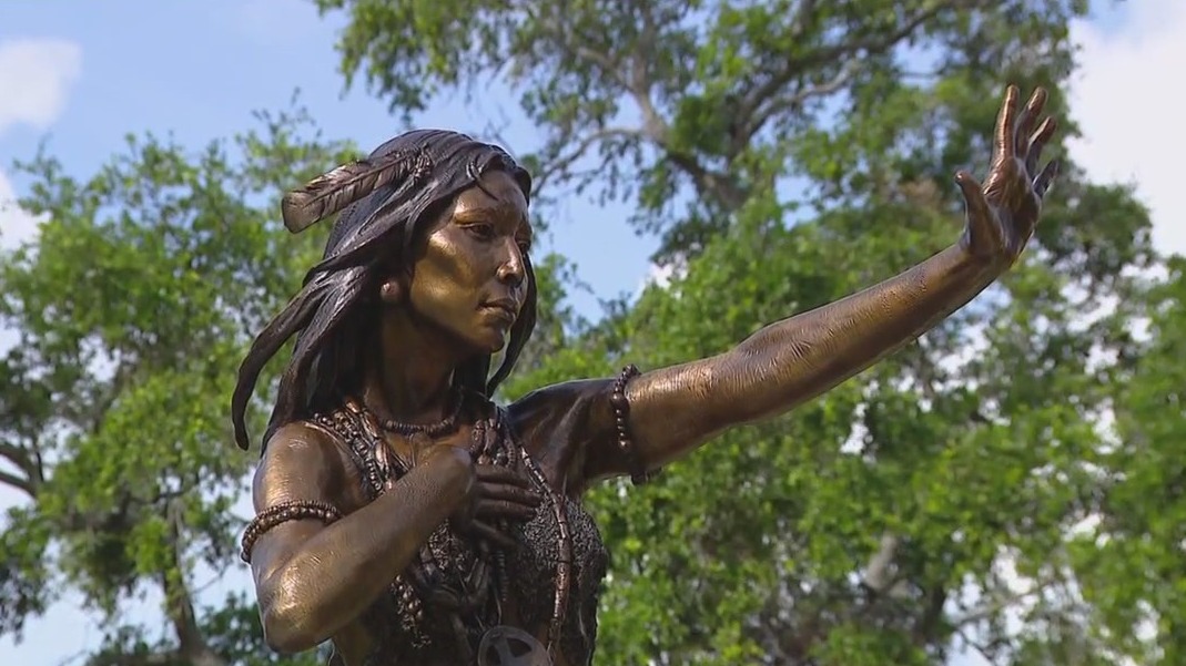 Ulele statue restored | FOX 13 Tampa Bay