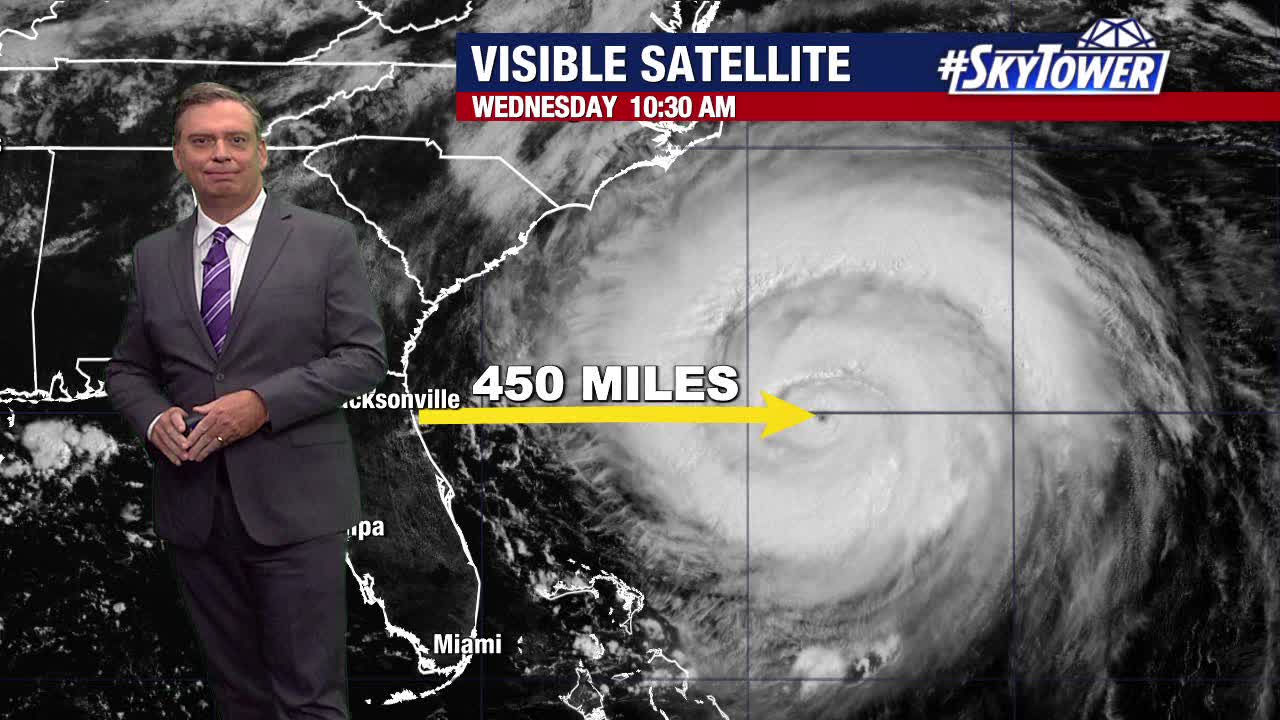 Hurricane Erin moving north; tracking Invest 99L | FOX 13 Tampa Bay
