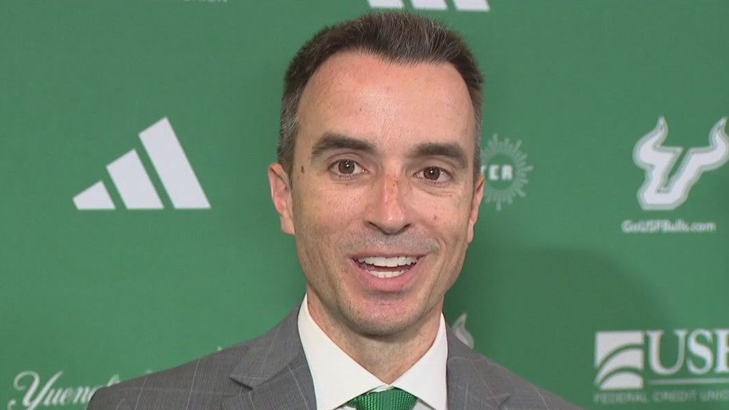 Rob Higgins introduced as USF CEO of Athletics | FOX 13 Tampa Bay