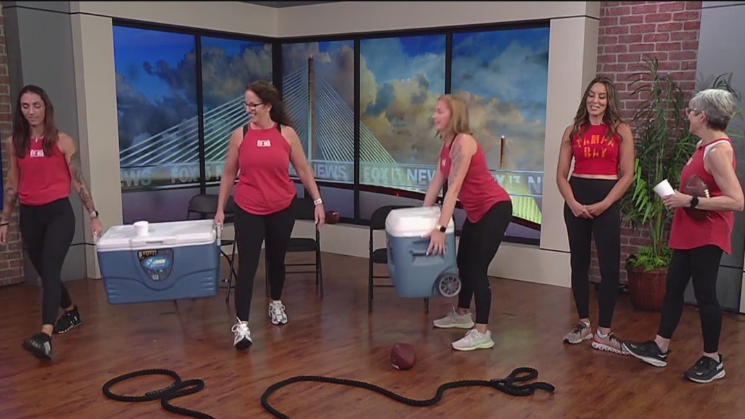 Tailgate tune up exercises | FOX 13 Tampa Bay