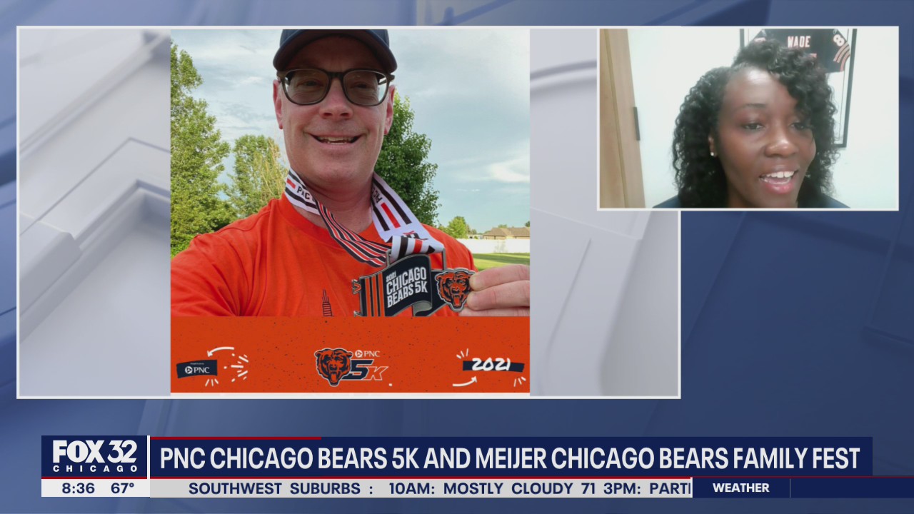 PNC Chicago Bears 5K and Meijer Chicago Bears family fest | FOX 32 Chicago