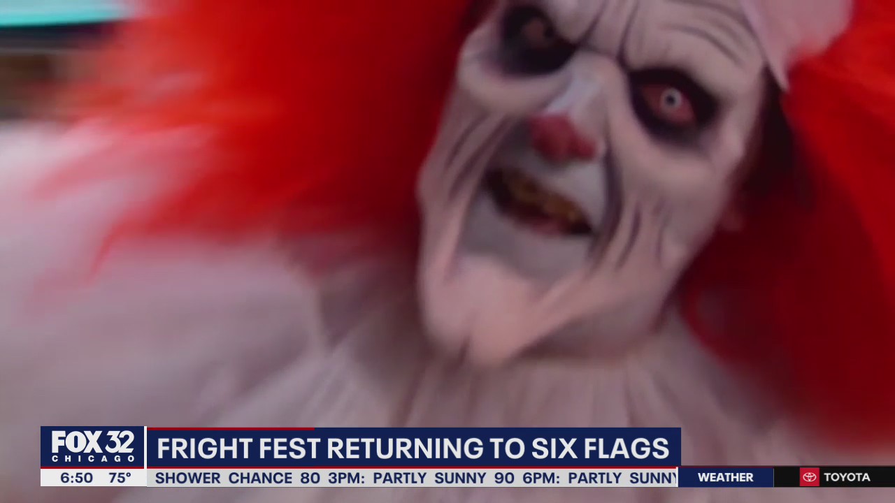 Fright Fest returning to Six Flags Great America | FOX 32 Chicago
