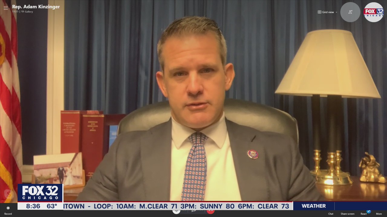Rep. Kinzinger on looming government shutdown, border security | FOX 32 ...