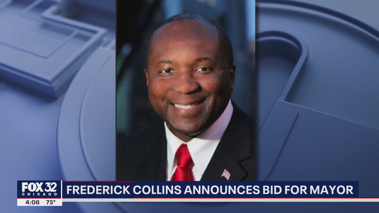 CPD veteran Frederick Collins announces bid for mayor | FOX 32 Chicago