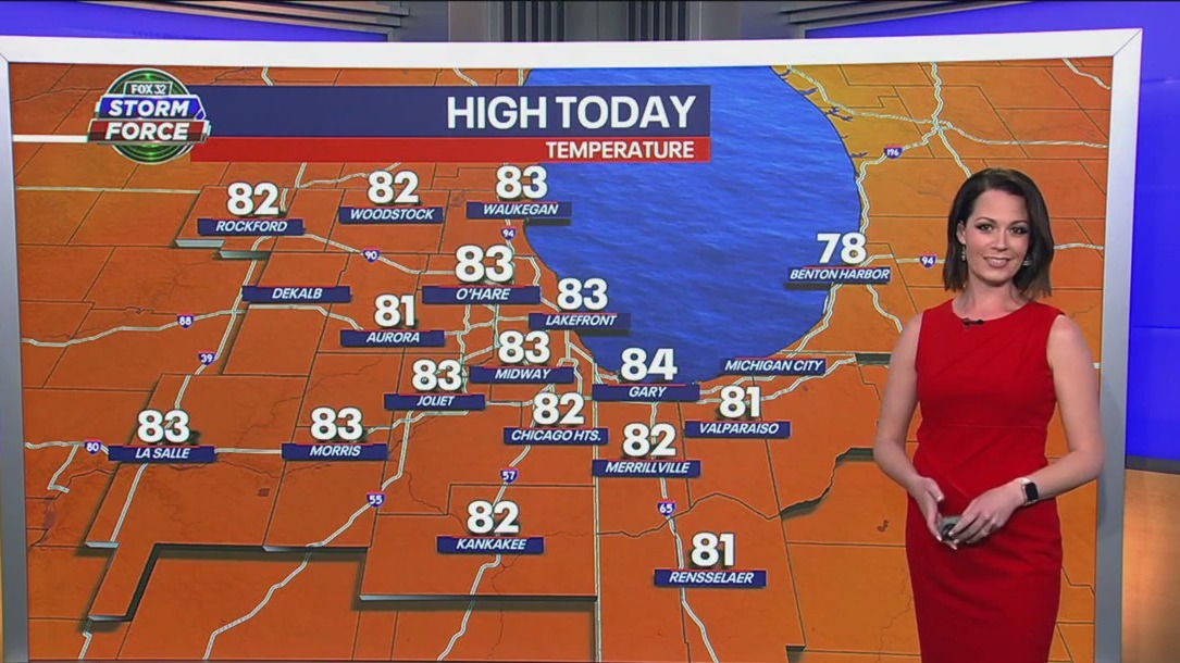 Chicago sets new record for high temperature on April 13 | FOX 32 Chicago