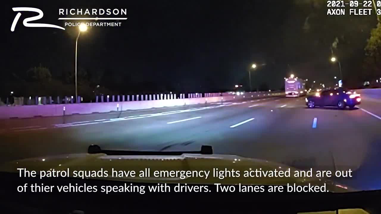 VIDEO: Suspected drunk driver crashes into Richardson police squad car ...