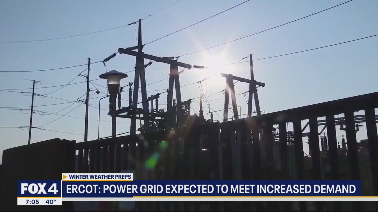 ERCOT: Texas power grid ready for increased demand | FOX 4 Dallas-Fort ...