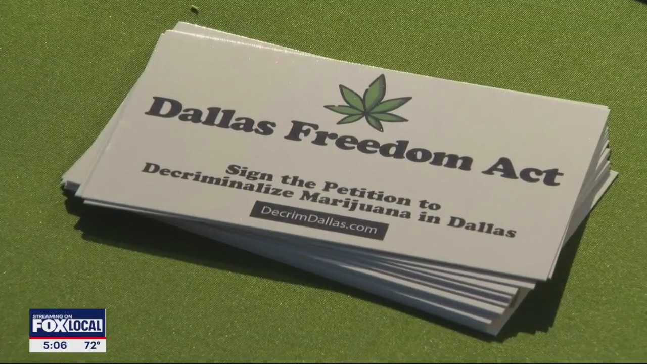 Petition to decriminalize marijuana in Dallas | FOX 4 Dallas-Fort Worth
