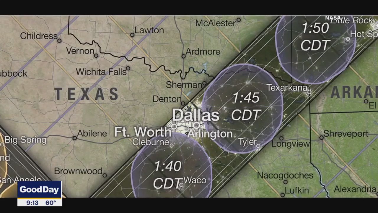 Total solar eclipse to happen over DFW in 2 months | FOX 4 Dallas-Fort ...