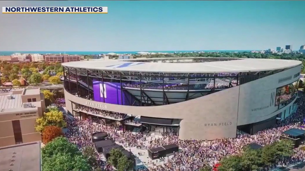Northwestern reveals inside look of new Ryan Field | FOX 32 Chicago