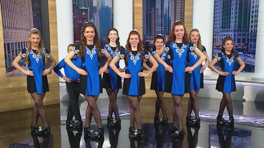 O'Hare Irish Dancers show off their moves at Fox 32 Chicago's studio ...