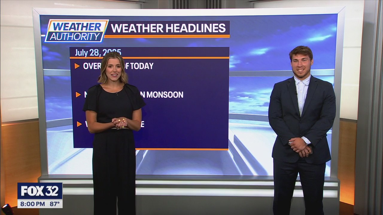 Chicago weather: Shower chances continue, cooldown on the way | FOX 32 ...