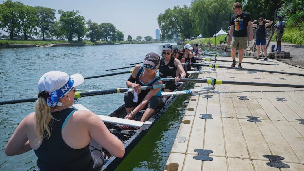 Local rowing team helps breast cancer survivors reclaim strength and ...