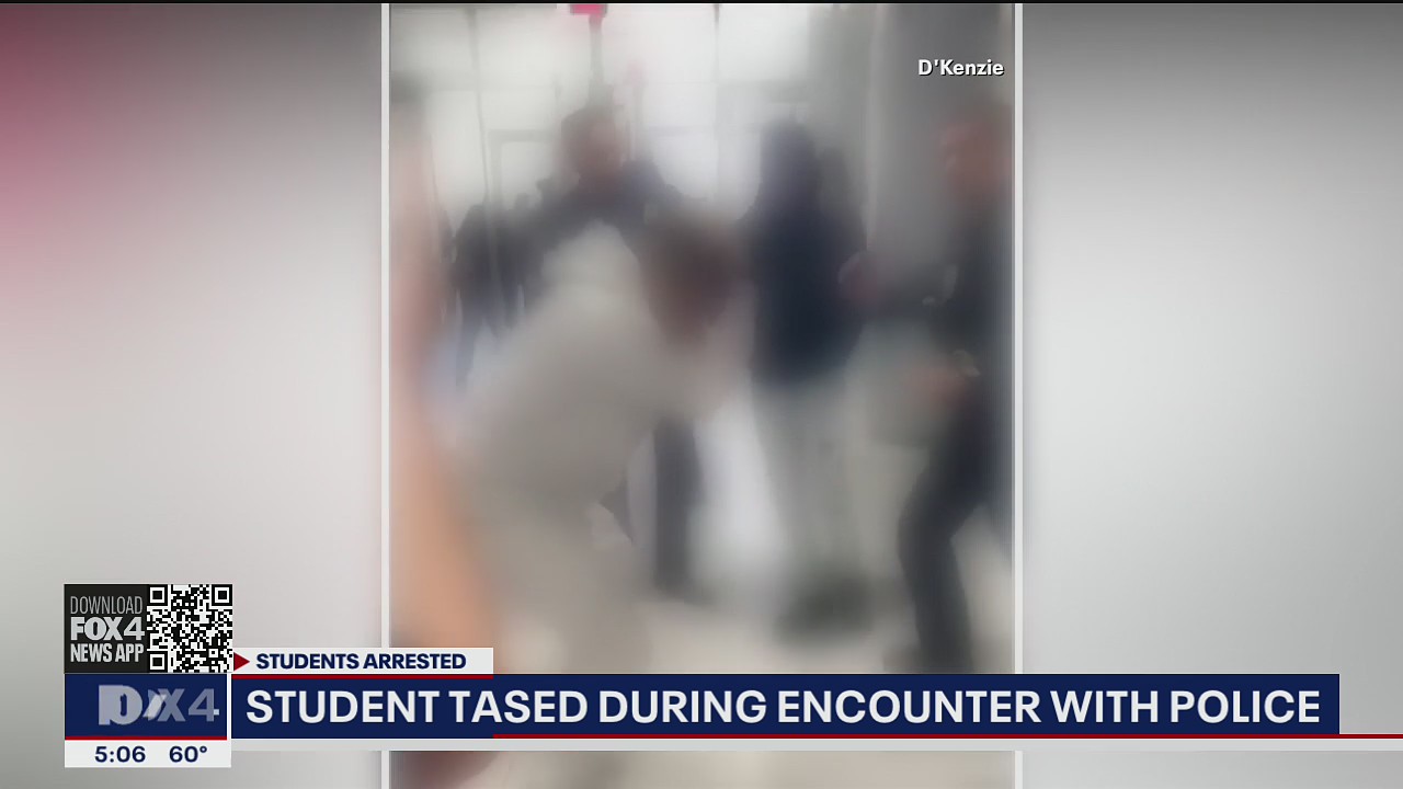 Four arrested during protest at Little Elm High School | FOX 4 Dallas ...