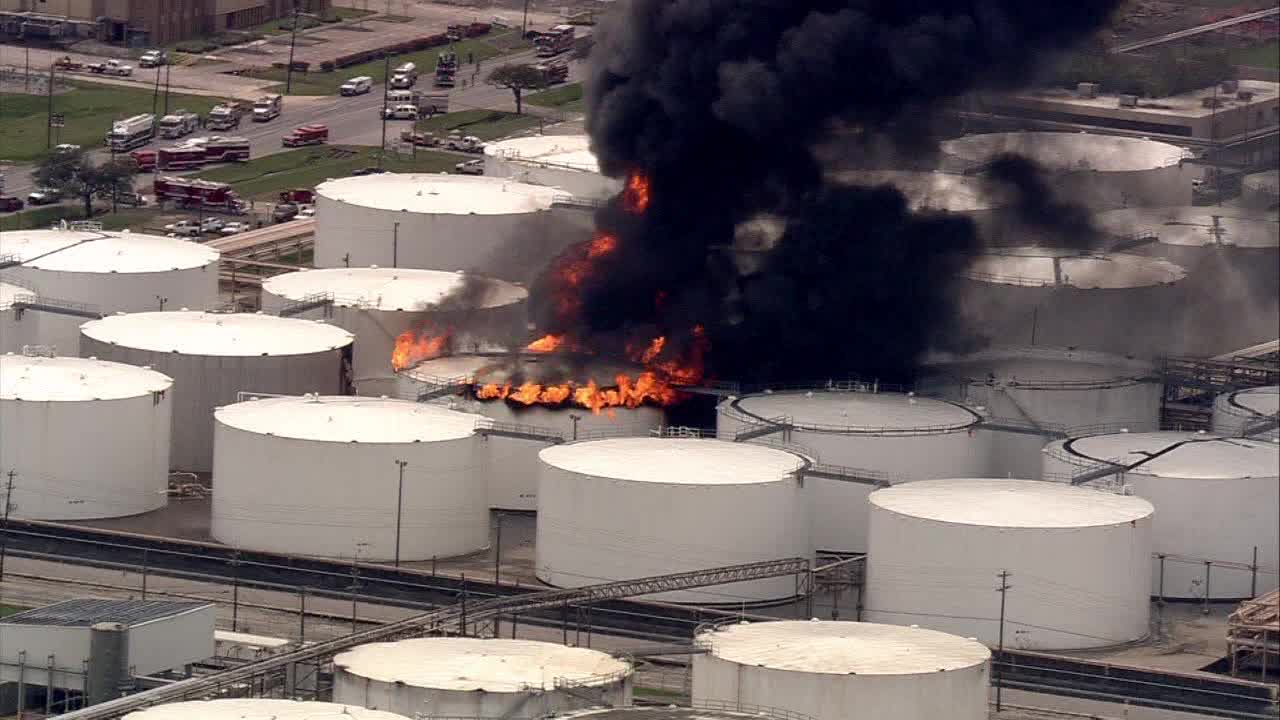 Tank fire at ITC facility in Deer Park | FOX 26 Houston