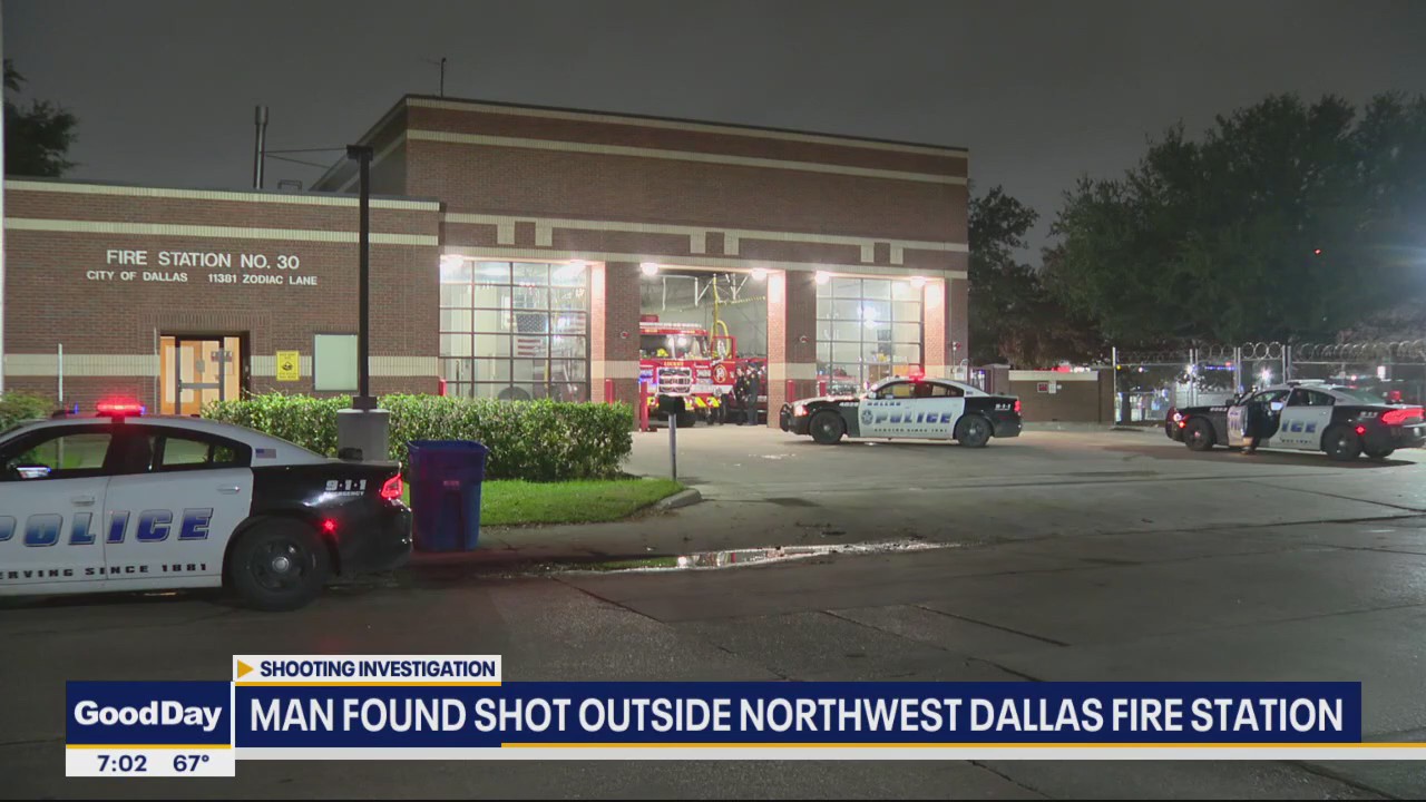 Man walks to Dallas fire station after being shot while in vehicle ...