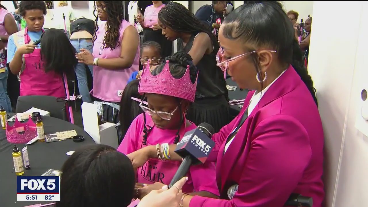 New York Liberty hair braiding workshop | FOX 5 New York