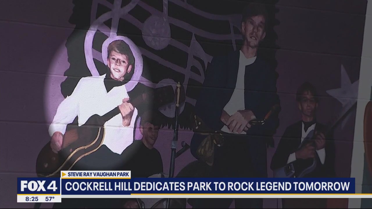 Cockrell Hill dedicates park to rock legend Stevie Ray Vaughan | FOX 4 ...
