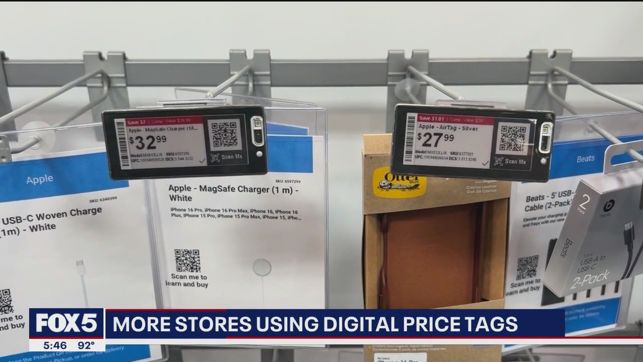 Stores could soon use digital price tags | FOX 5 New York