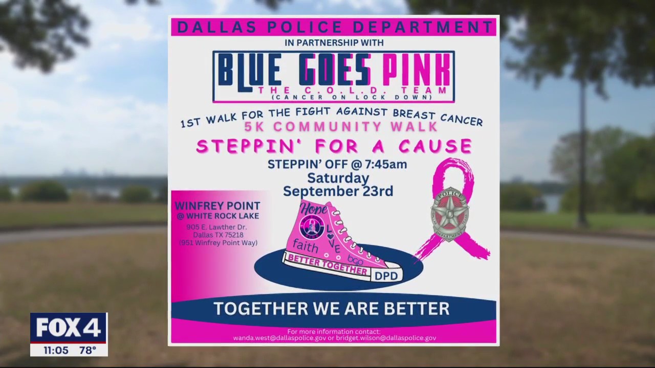Steppin' For a Cure 5K event to be held in Dallas | FOX 4 Dallas-Fort Worth
