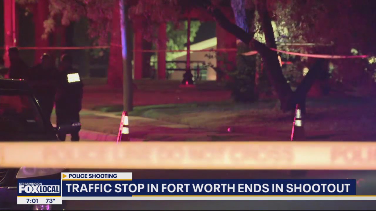 Fort Worth officer hurt in shootout with supsect | FOX 4 Dallas-Fort Worth