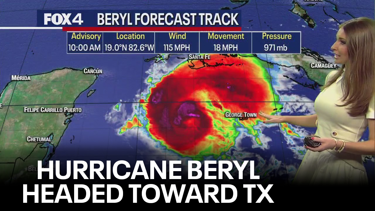 When will Hurricane Beryl hit Texas? | FOX 4 Dallas-Fort Worth