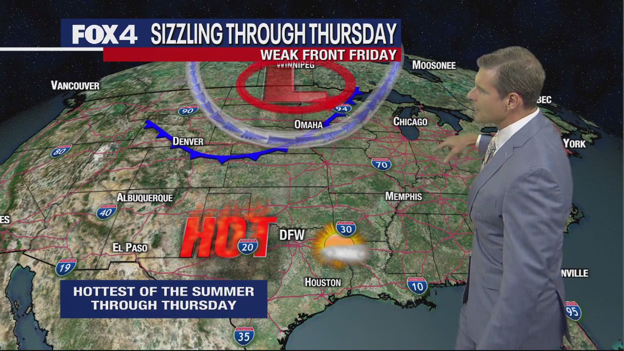 Dallas Weather: August 7 overnight forecast | FOX 4 Dallas-Fort Worth