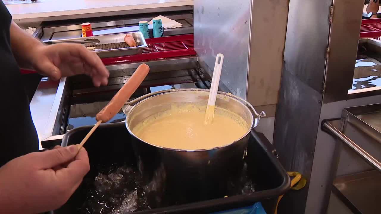 How to make a Fletcher's corny dog | FOX 4 Dallas-Fort Worth