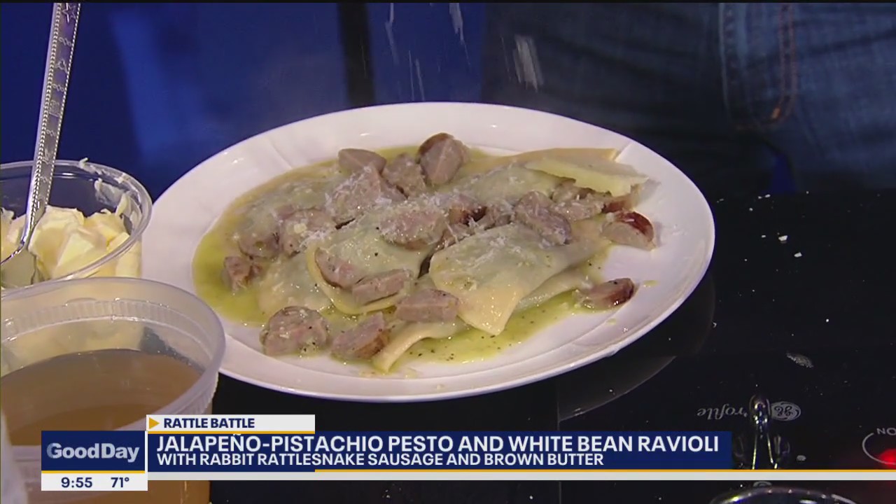 Ravioli with Rabbit Rattlesnake Sausage | FOX 4 Dallas-Fort Worth