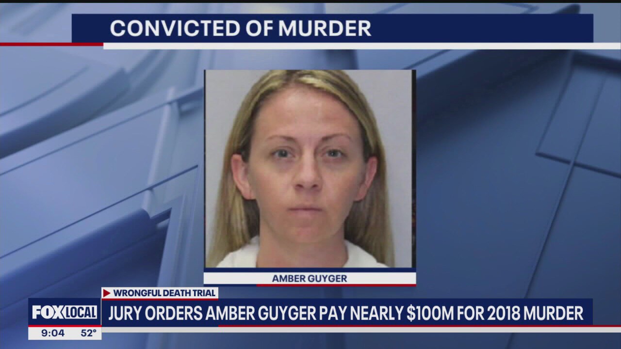 Jury orders Amber Guyger to pay $100M to Botham's family | FOX 4 Dallas ...