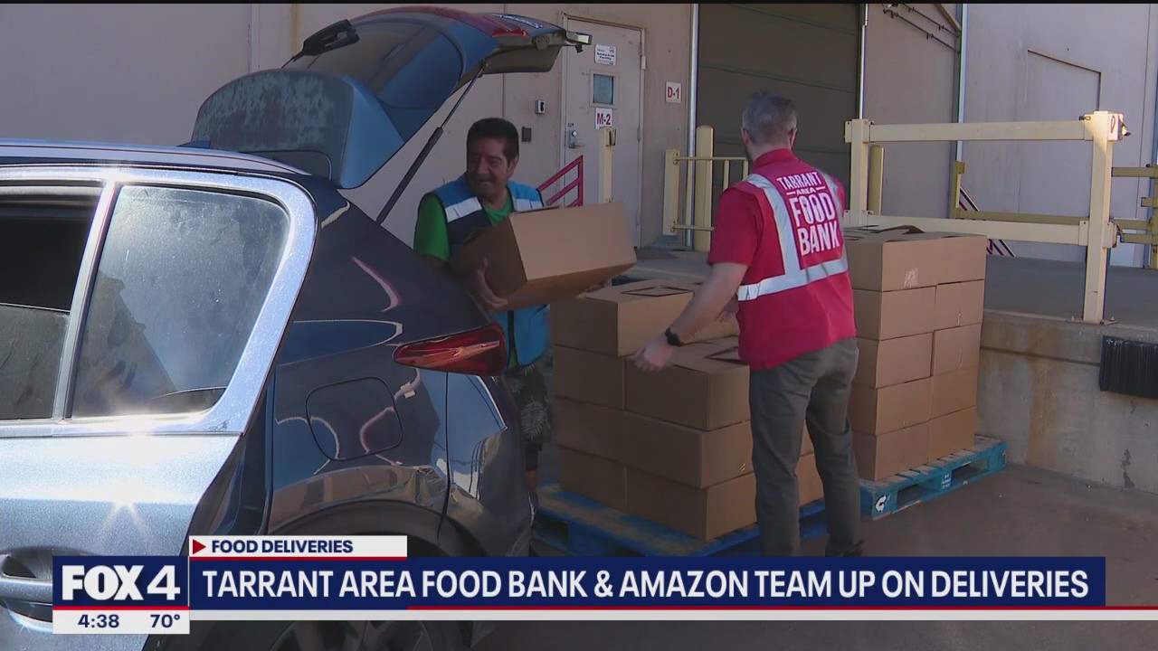 TAFB teams up with Amazon for home deliveries | FOX 4 Dallas-Fort Worth